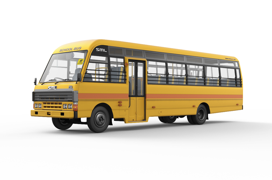 New SML ISUZU Standard School Bus CNG Non-AC Buses 2022 On Road Price ...